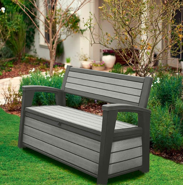 Hudson 227L Storage Bench – Busy Bee Garden Centre